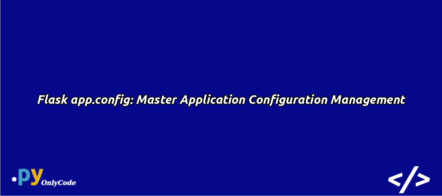 Flask Nfig Master Application Configuration Management